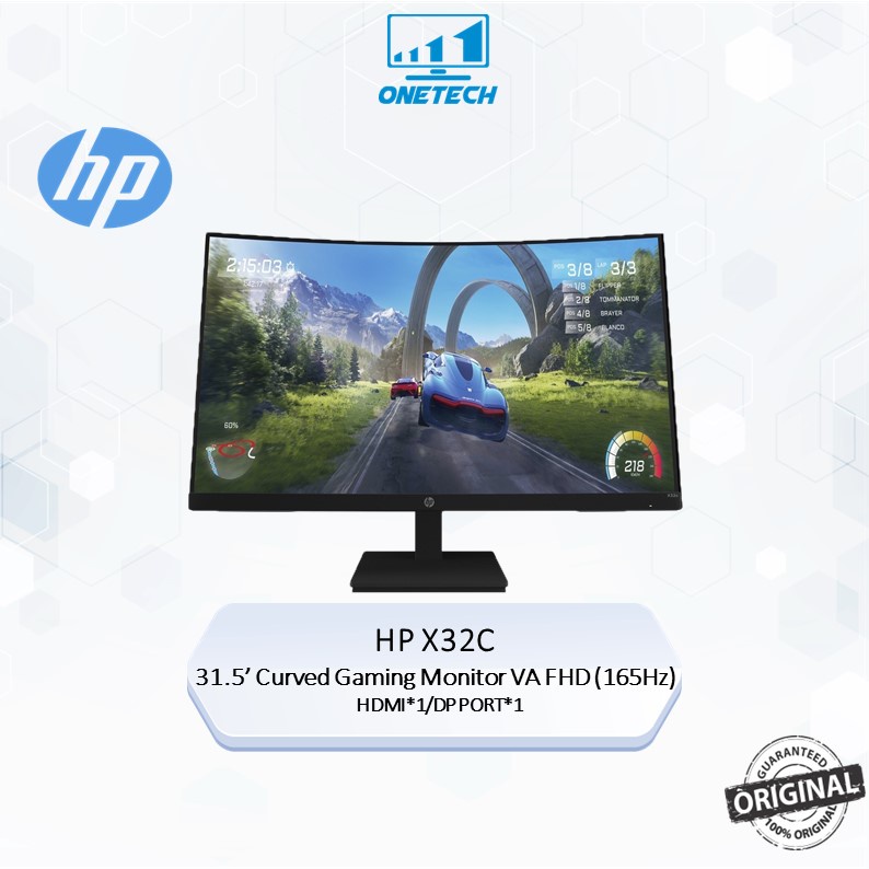 HP X32C VA FHD 1MS Gaming Monitor (HDMI/DP PORT) | Shopee Malaysia