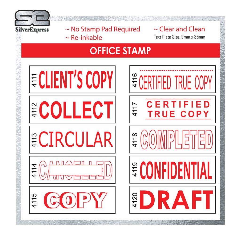 STAMP / CLIENTS COPY / COLLECT / CIRCULAR / CANCELLED / COPY ...