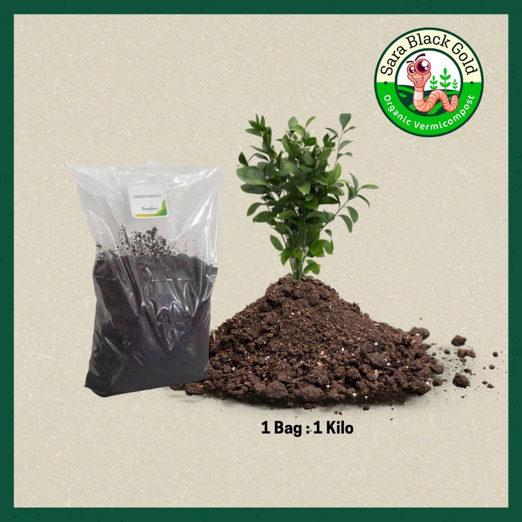 1 KG Vermicompost (Baja Tahi Cacing) | Shopee Malaysia