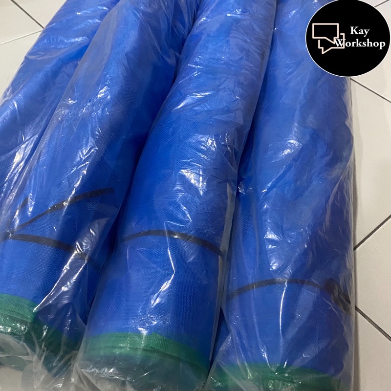 THAILAND🇹🇭 Jaring Sangkar Biru Bela Bernih Ikan Pukat Biru/Fish Net ...