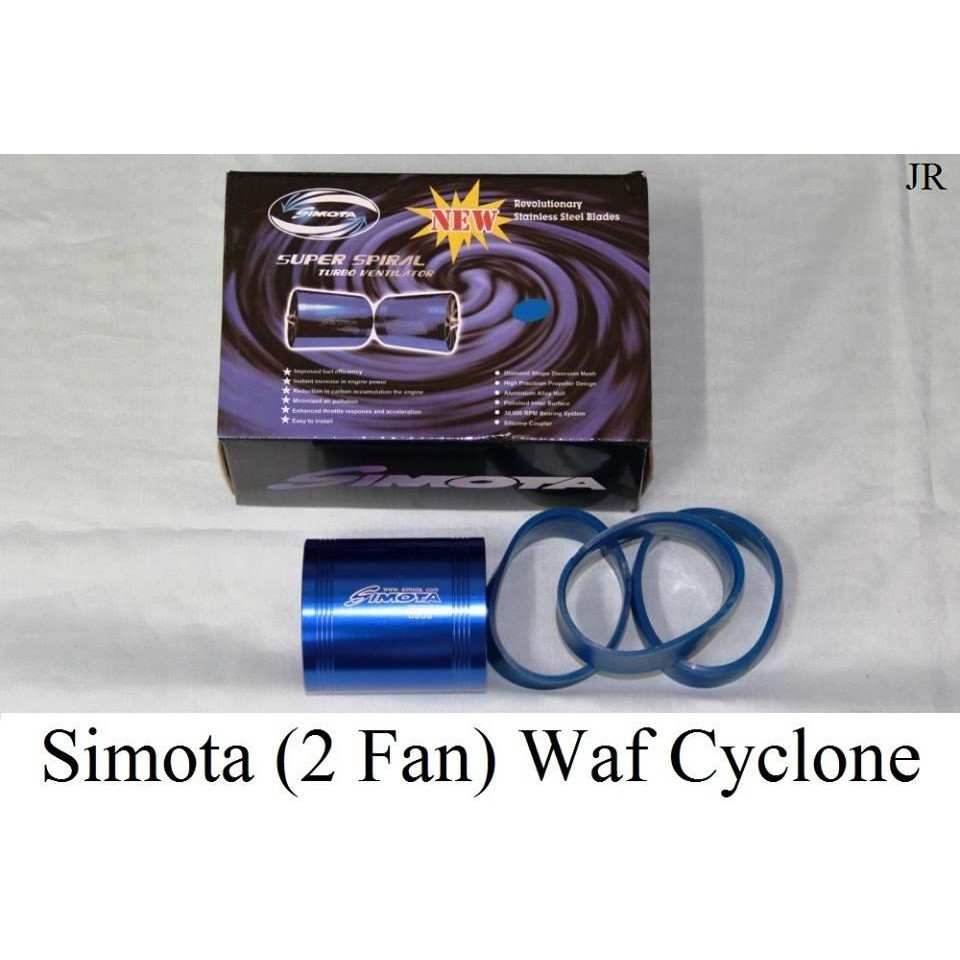 Simota Super Spiral Turbo Jet Ventilator Twin Fan 2.5 Inch Turbo Jet ...