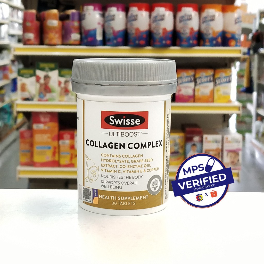 Swisse Ultiboost Collagen Complex [Collagen Glow] 30's | Shopee Malaysia