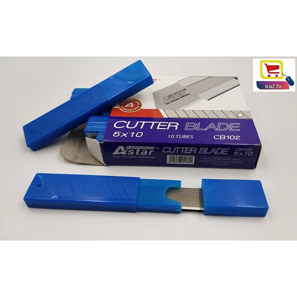Astar Cutter Blade / Knife Refill / Mata Pisau - (Small/Big) | Shopee ...