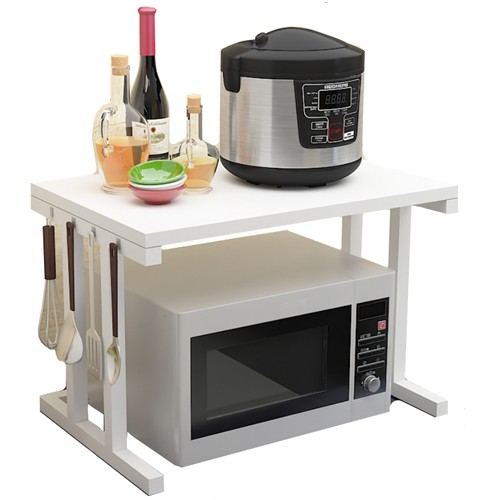 Wooden Electric Rice Cooker Microwave Oven Rack Kitchen Shelf Rack ...