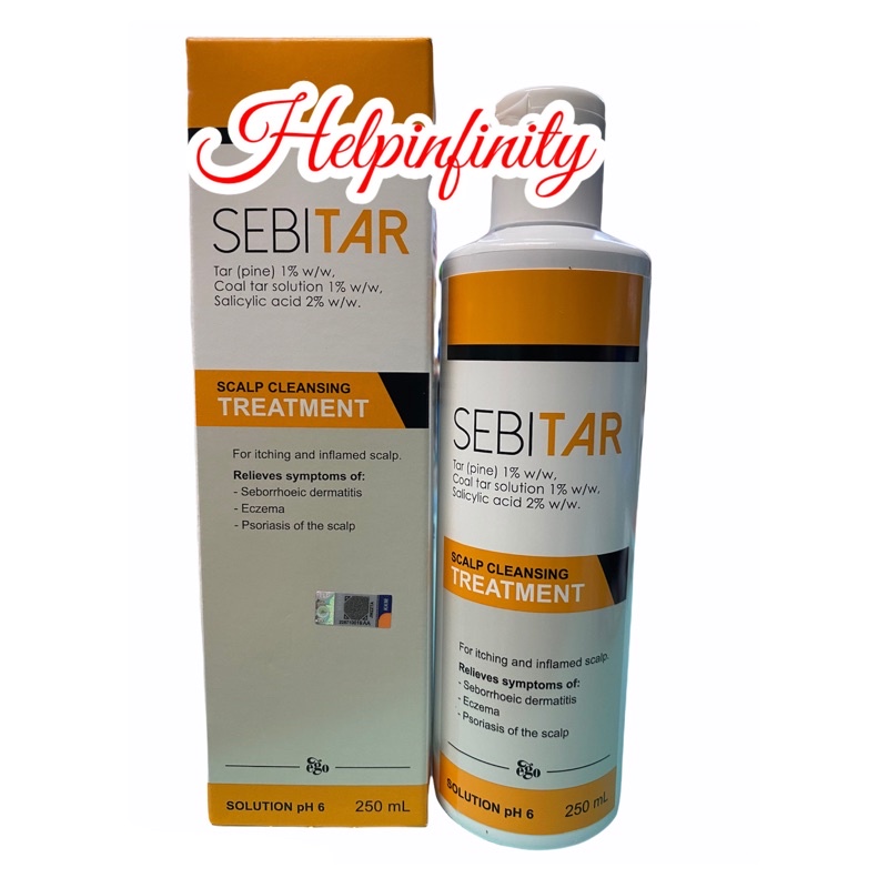 Sebitar Scalp Cleansing Treatment 250ml for Itchy Scalp Relief Symptoms ...