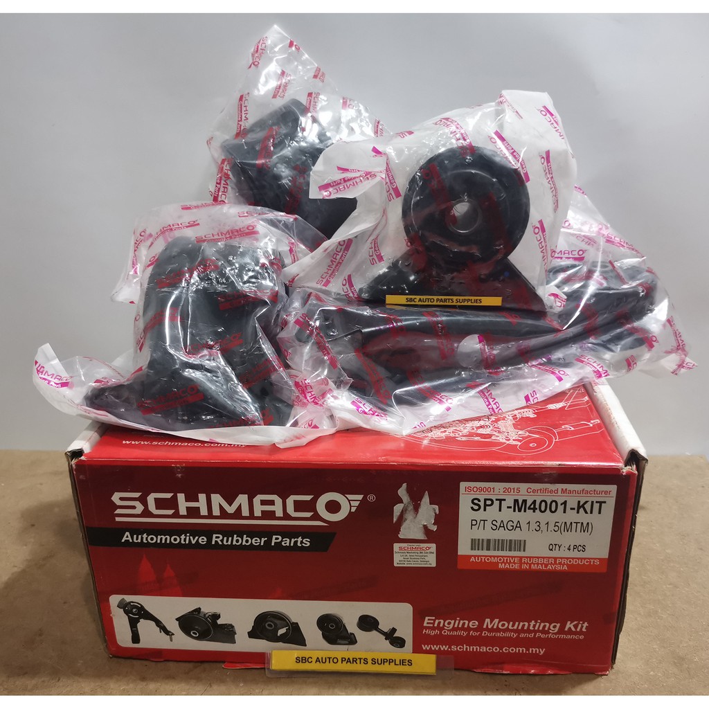SBC AUTO - SCHMACO ENGINE MOUNTING PROTON SAGA 12V ISWARA 1.3 1.5 ...