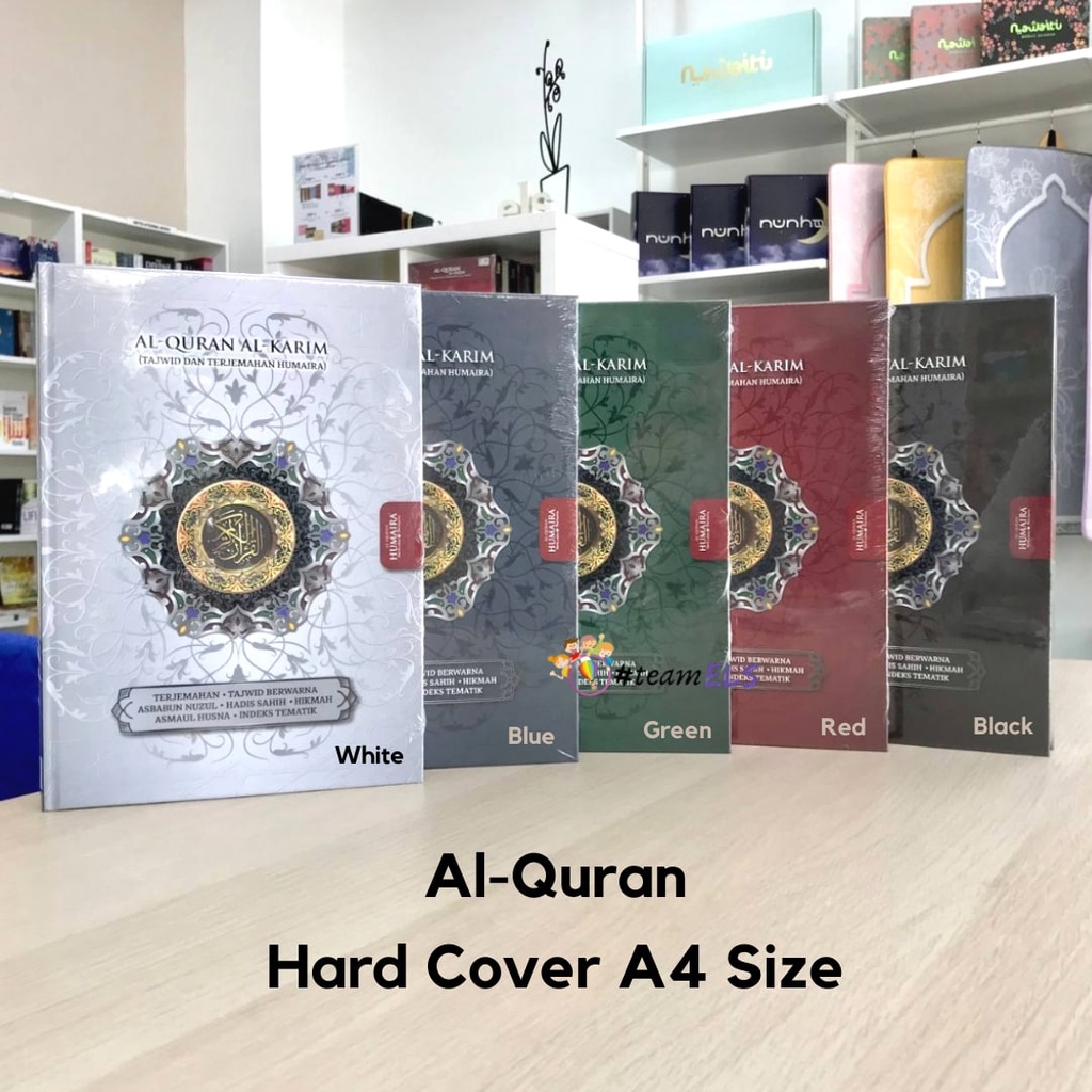 Quran Humaira A4 Size - Non Tagging - Terjemahan & Panduan Tajwid ...