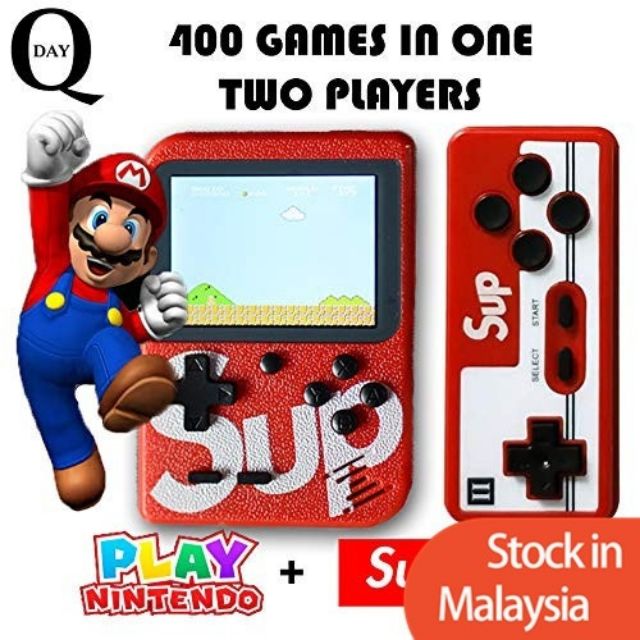 SUP GAME BOX GAMEBOY RETRO GAME STATION 400 IN 1 HANDHELD SUP GAMEBOY ...