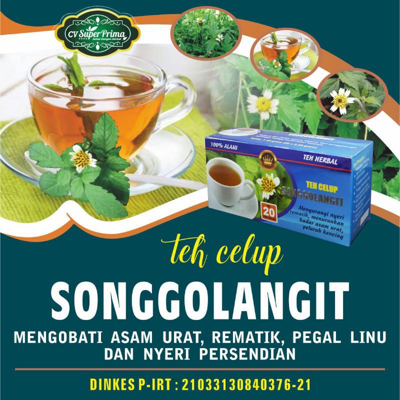 Original SONGGOLANGIT HERBAL Tea Overcome Gout Joint Pain. Rheumatism ...