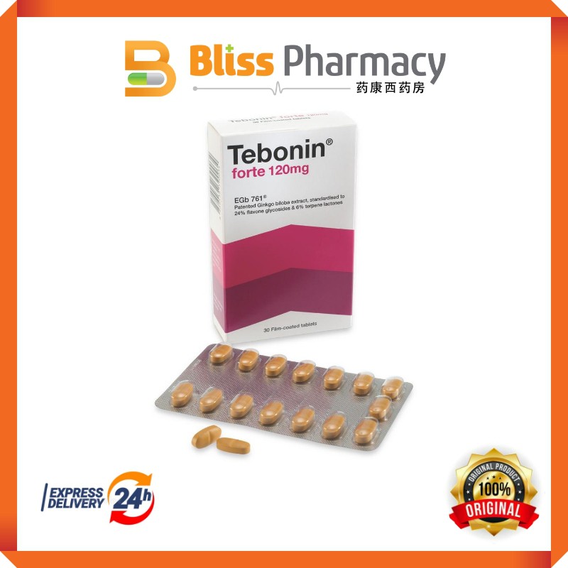 TEBONIN FORTE 120MG TABLET (GINKGO BILOBA EGB761) | Shopee Malaysia