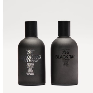 [ORIGINAL] ZARA BLACK TAG + BLACK TAG INTENSE EDP 100 ML 2 x (3.38 FL ...