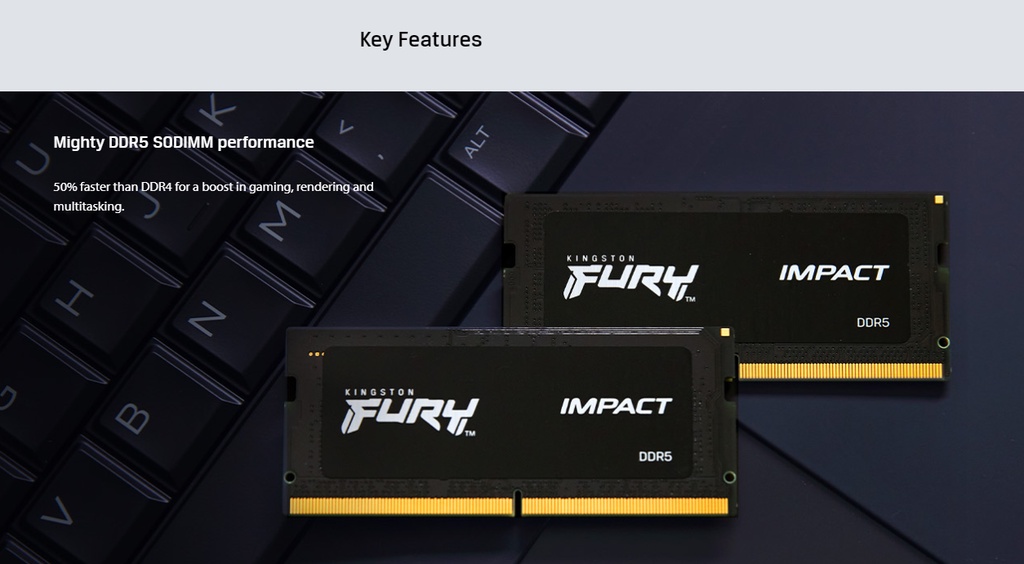 GENESIS [🔱NB PERFORMANCE DDR5 RAM🔱] KINGSTON FURY IMPACT 8GB/16GB/32GB ...