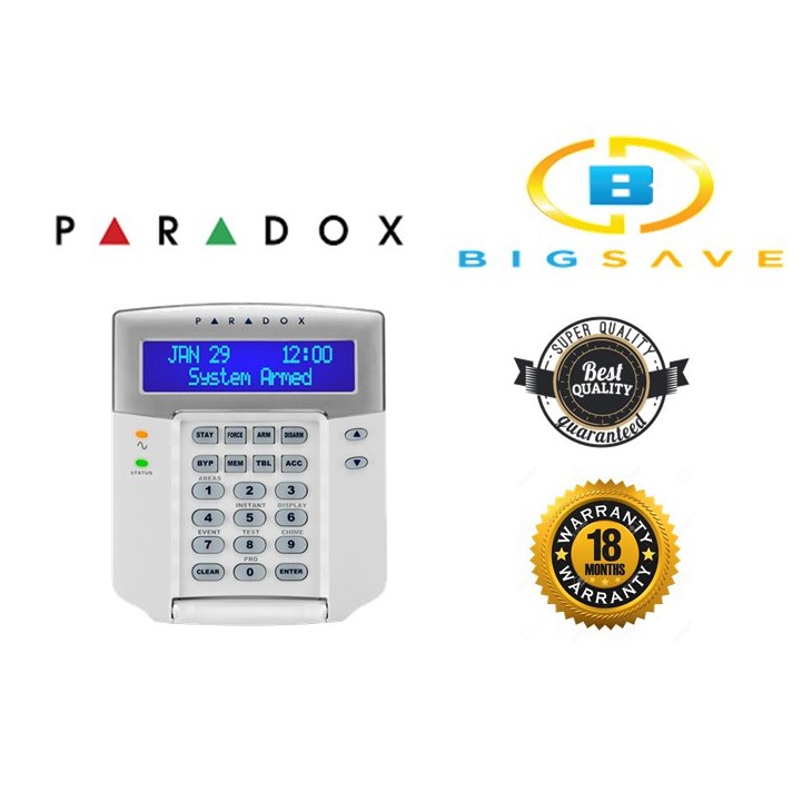 PARADOX K641+ LCD KEYPAD FOR DIGIPLEX EVO | Shopee Malaysia