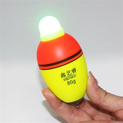 1pcs pelampung pancing nano Electronic Luminous Awa Big Belly awa float ...