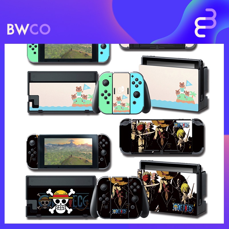 Nintendo Switch Sticker Complete Set for Console and TV Dock (Free ...