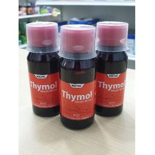 Thymol Gargle 60ml (Sakit tekak & Batuk) | Shopee Malaysia