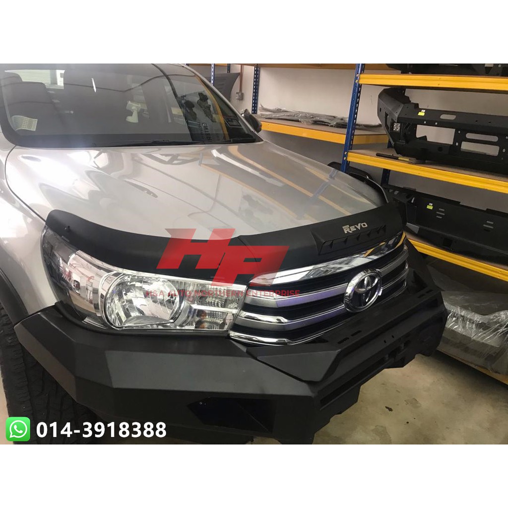 Toyota Hilux Revo Rocco Front Bonnet Guard Cover 3pcs With REVO Word ...