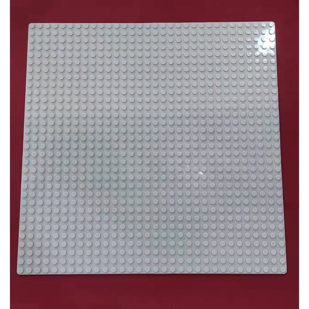 Base Plate for Building Block or Minifigure - Grey Color / Papan Base ...