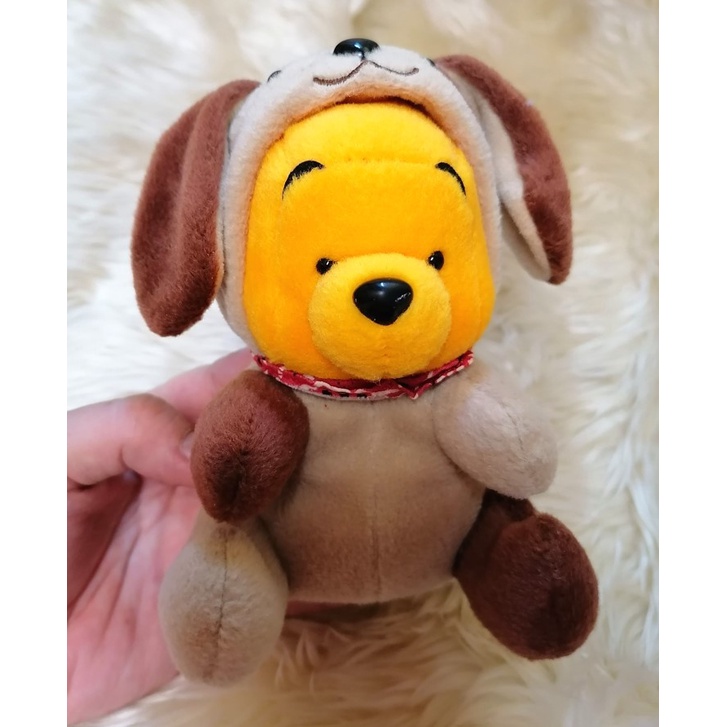 Original Japan Winnie the Pooh with Doggie Costume Stuffed Toys Limited ...