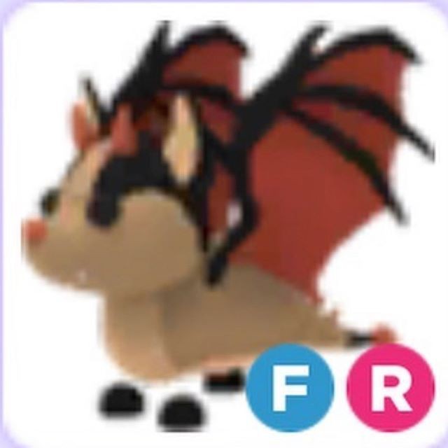 Bat Dragon Fly + Ride [Legendary Pet] Adopt me [Roblox] | Shopee Malaysia