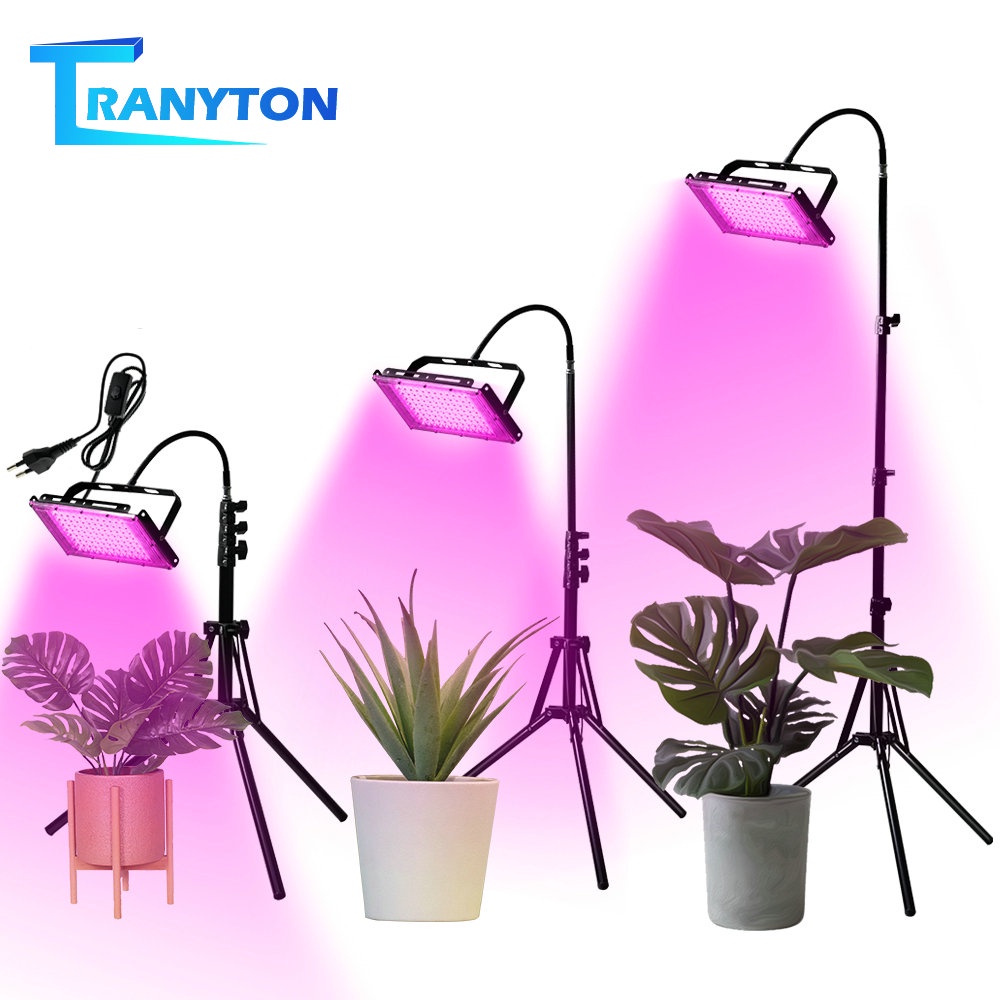Indoor Plant Full Spectrum Led Grow Lights Rotatable Hydroponics Flower ...