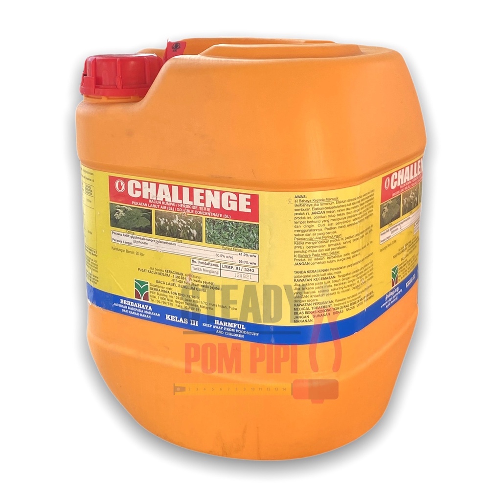 20L CHALLENGE GLYPHOSATE 41% / (ACTIVE INGREDIENT SAME AS ECOMAX ...