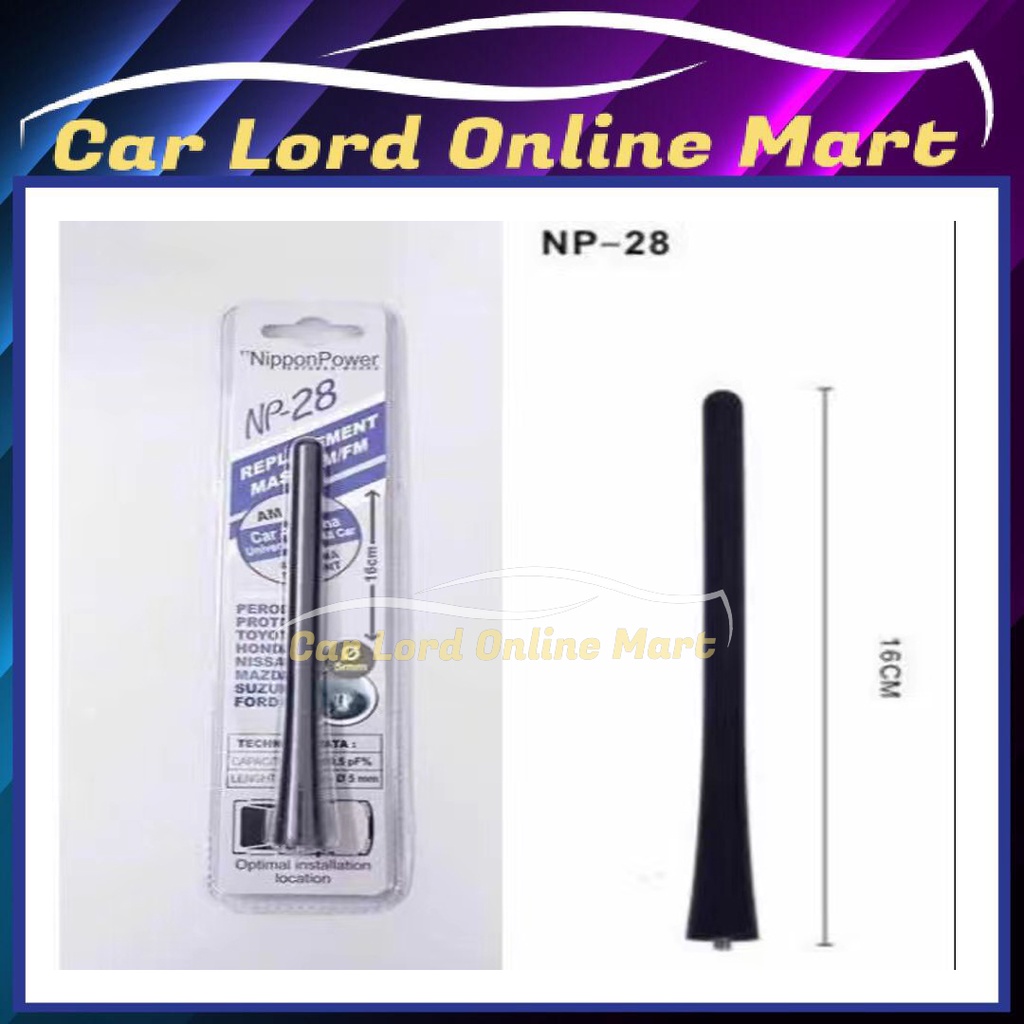 Car Roof Radio Antenna Pole Mast Perodua Myvi/Alza/ Proton Waja/Persona | Shopee Malaysia