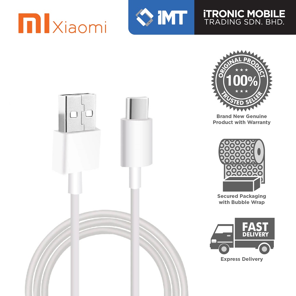 Xiaomi Original USB Cable 1m - Type-C/Micro USB | USB2.0 | Data ...