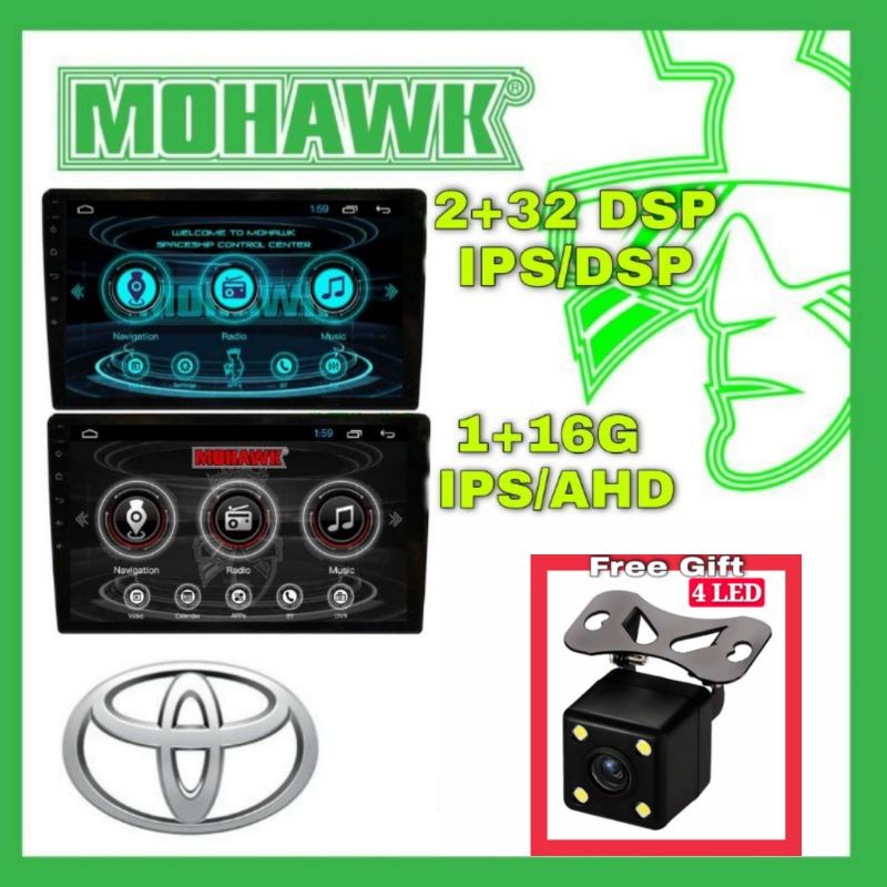MOHAWK Car Android Player Big Touch Screen 10" FM Radio Bluetooth ...