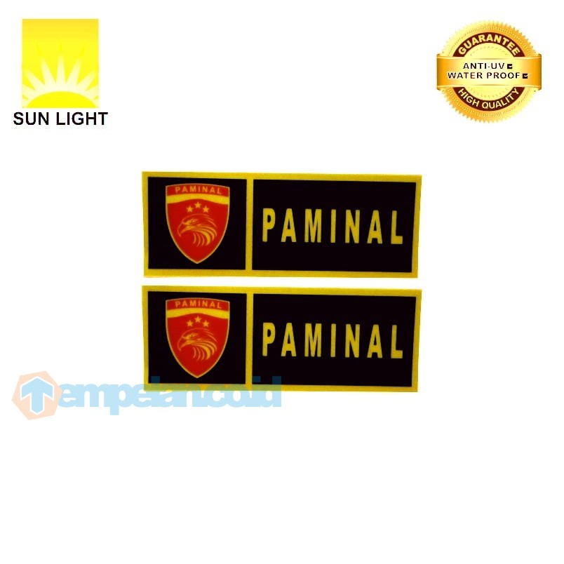 Police PAMINAL Plate SIGN Sticker | Shopee Malaysia