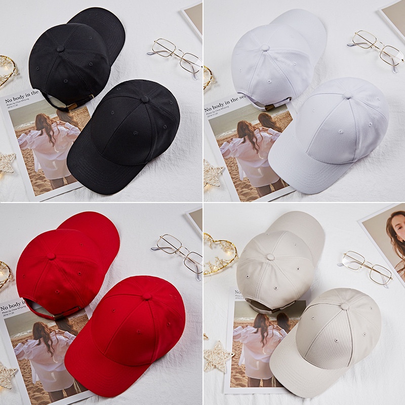 🌟[Ready Stock]🌟Plain High Quality Baseball Cap Korean Style Hat ...