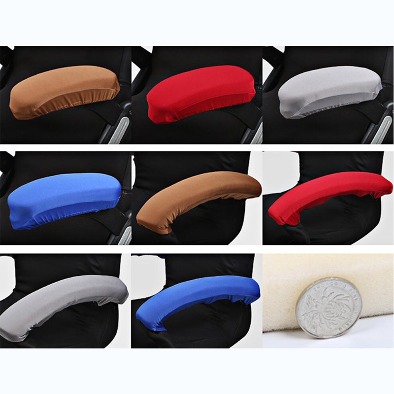 1 Pair Removable Arm Rest Covering Computer Office Chair Armrest Covers ...