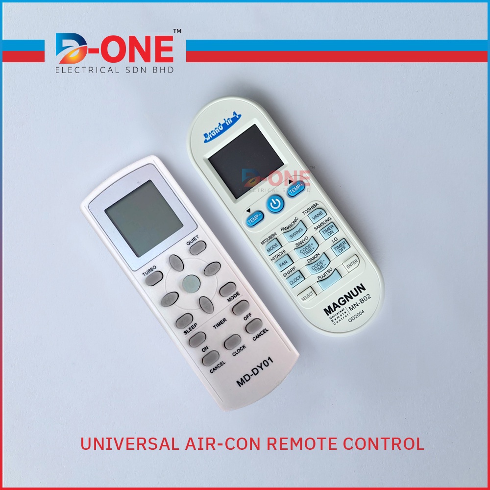 MAGNUM / MD-DY01 UNIVERSAL AIR-CON REMOTE CONTROL | Shopee Malaysia