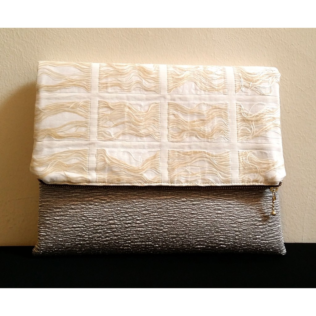 Handmade dinner clutch/dinner bag (White) | Shopee Malaysia