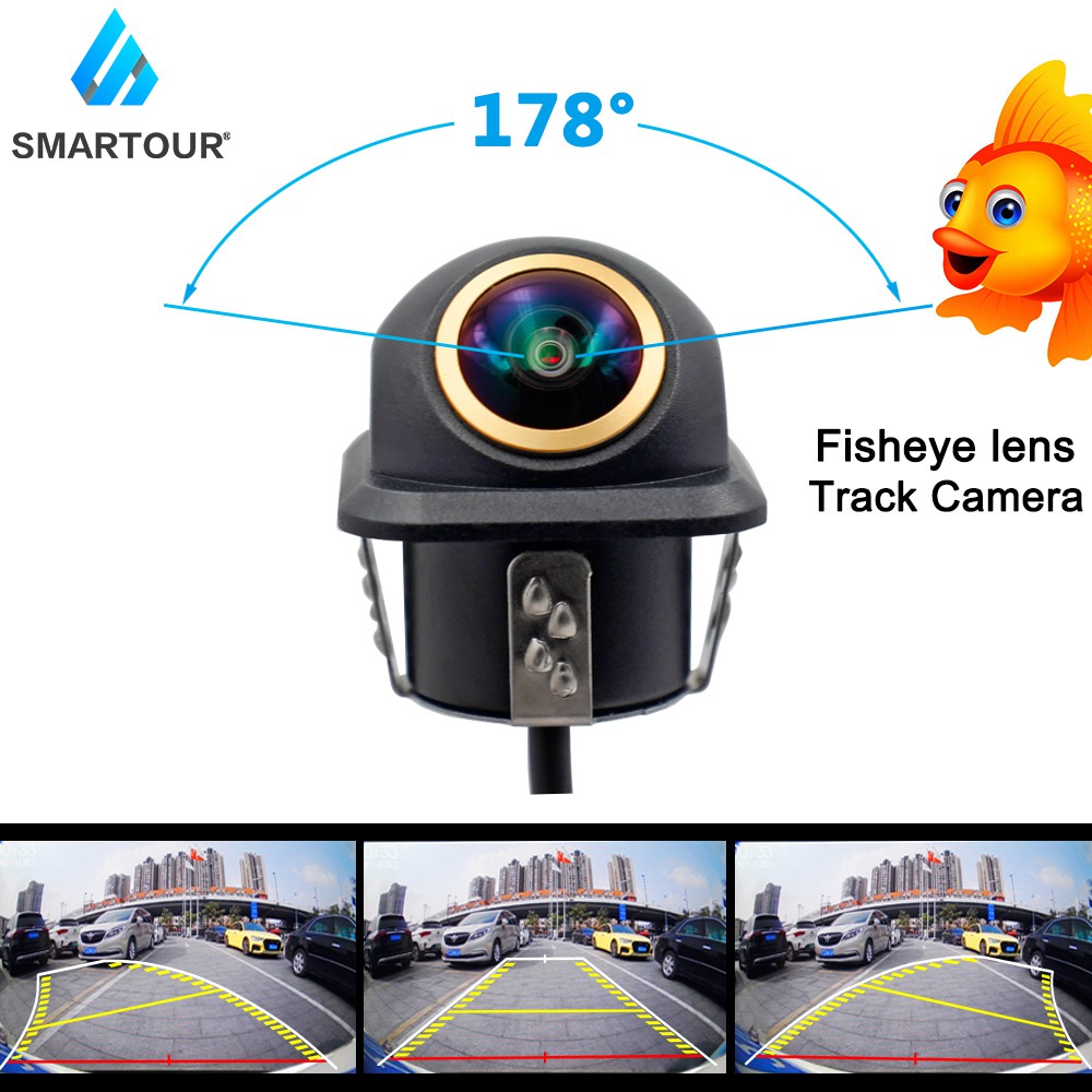 Universal Car Vehicle Dynamic Trajectory Rear View Camera CCD Night ...