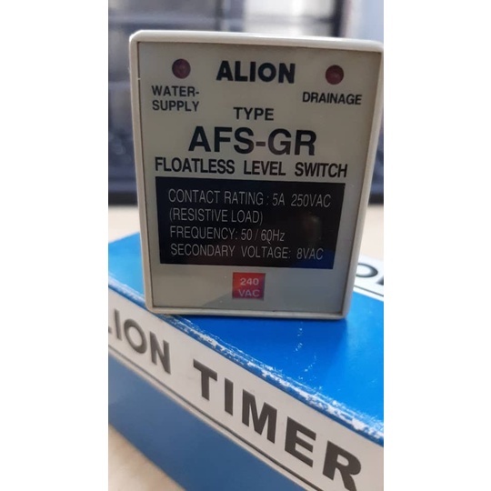 ALION TIMER Floatless Level Switch /Water Level Controller 240VAC type AFS-GR | Shopee Malaysia