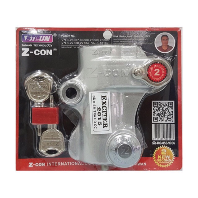 🔥Fork Disc Lock Y16ZR & Y15ZR V1 V2 Z-Con Yamaha Safety Lock | Shopee ...