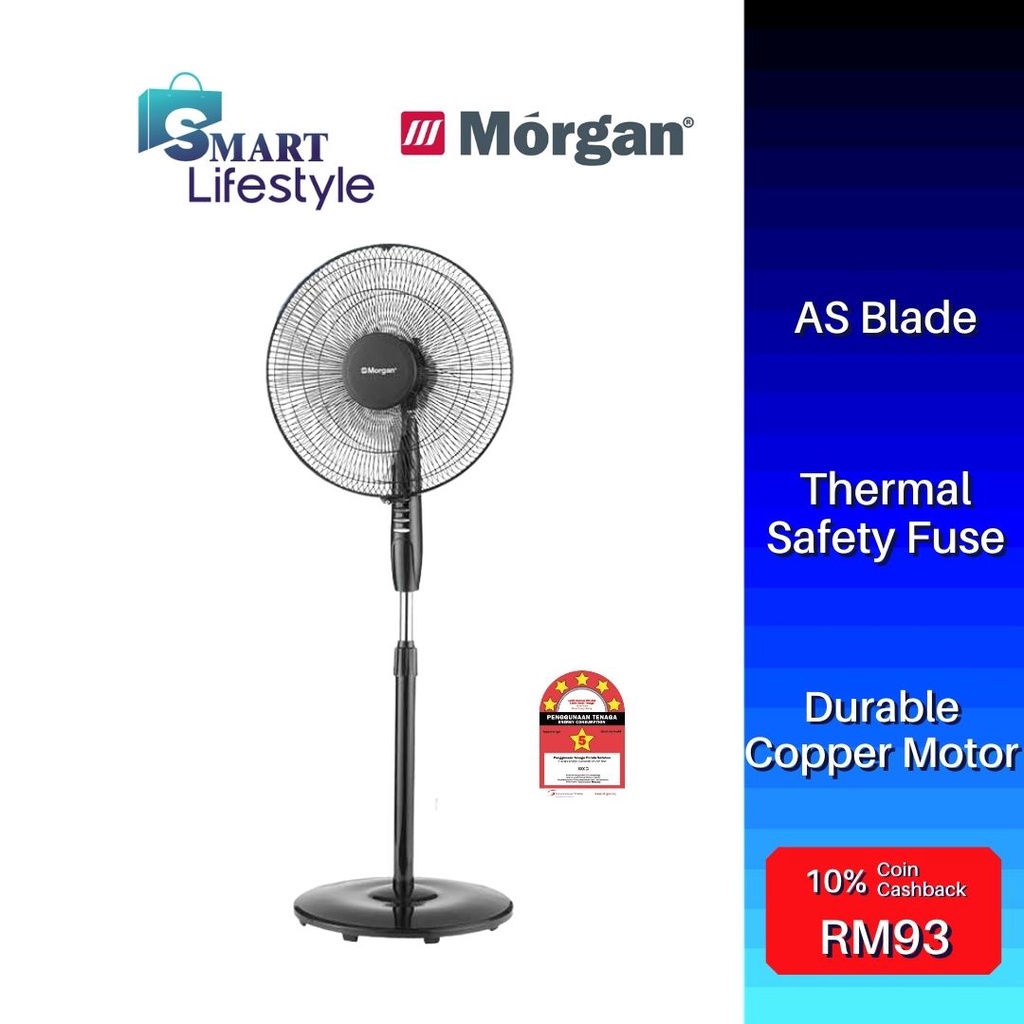 Morgan Stand Fan (16'') MSF-16P4 | Shopee Malaysia
