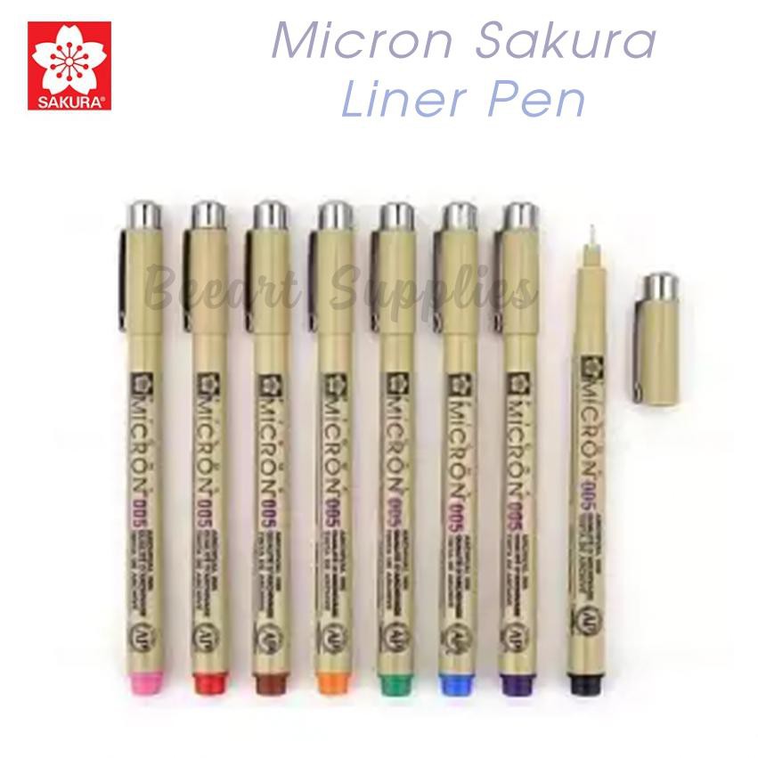 [ONLINE Tools]pima MICRON Technical Drawing Color Line Pen | Shopee Malaysia