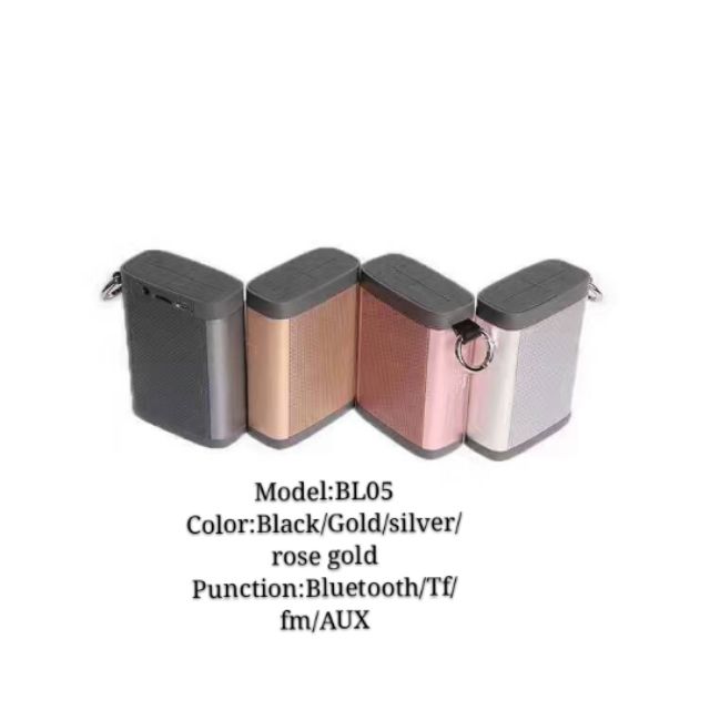 Jaybally Speaker (BL05) (TF card/music/USB/FM) (Gold/Ros gold) | Shopee Malaysia
