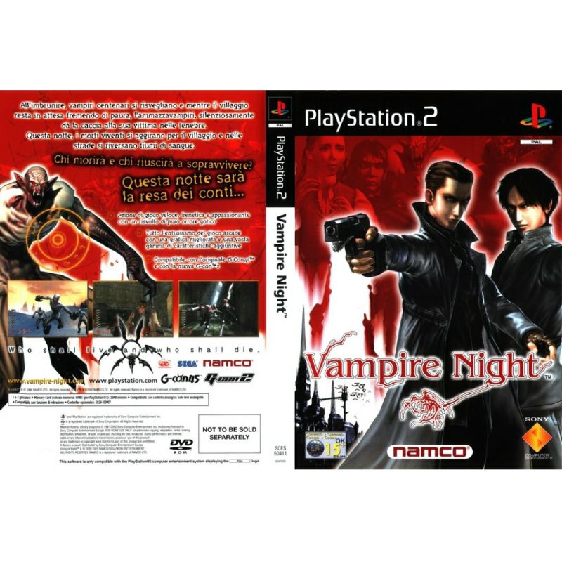 PS2 CD DVD GAMES (Vampire Night) | Shopee Malaysia