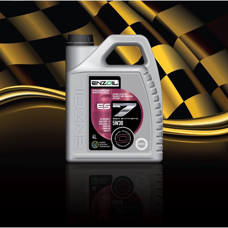 Enzoil ES7 5W30 API SN/SM/CF semi synthetic engine oil (4 liter ...