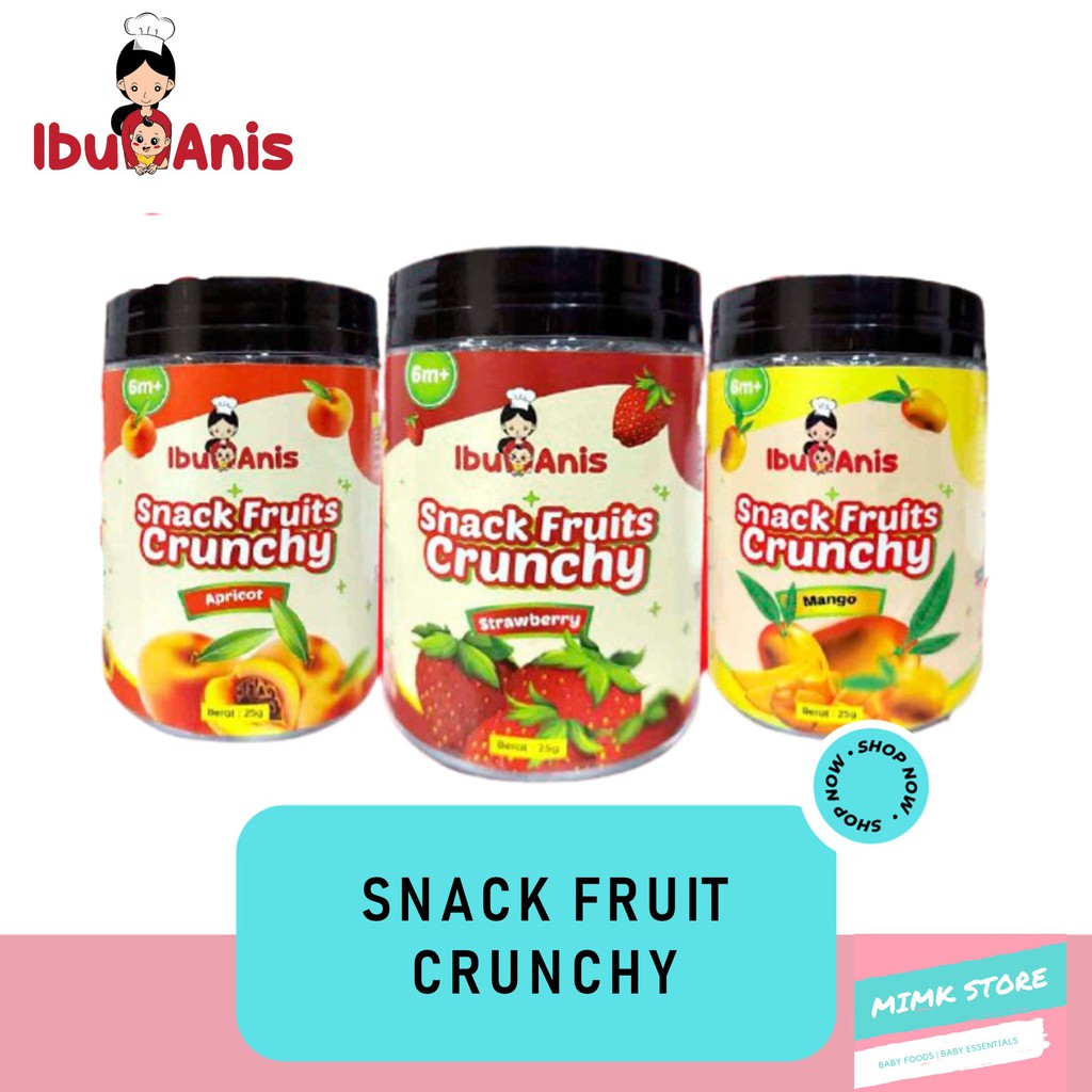 Ibu Anis Snack Fruits Crunchy 100% Real Fruits | Shopee Malaysia