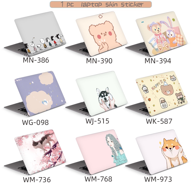 Laptop Skin Stickers - Laptop Protective Decal - For all Dell, Vaio ...