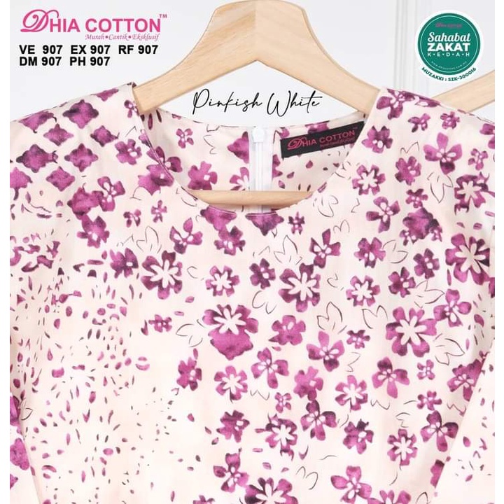 Pinkish White Kurung Dhiacotton Modenriauminipahangkedahkemeja Shopee Malaysia