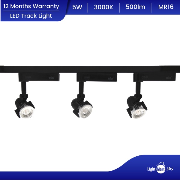 RiO LED Track Light 5W CRI 80 COB MR16 Modern Ceiling Spotlight ...