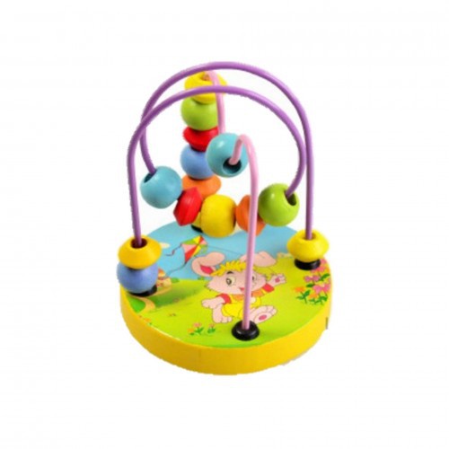 Mini Wooden Rabbit Toy Maze Box Round Bead (New) | Shopee Malaysia