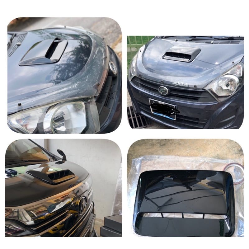 Car Universal bonnet Air flow / airflow / air scoop universal high ...
