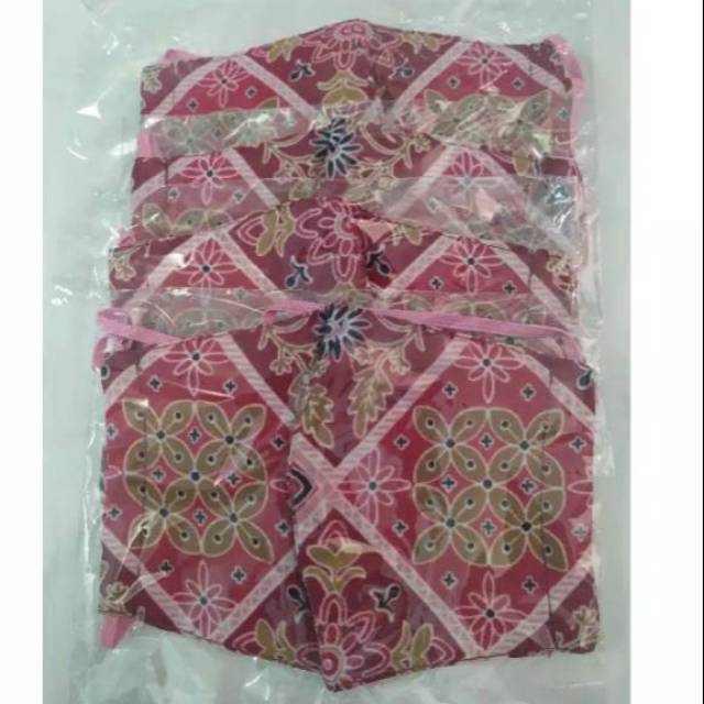 Bhayangkari Batik Mask / 3 Play / Slip Tissue / Hijab / Non Hijab ...