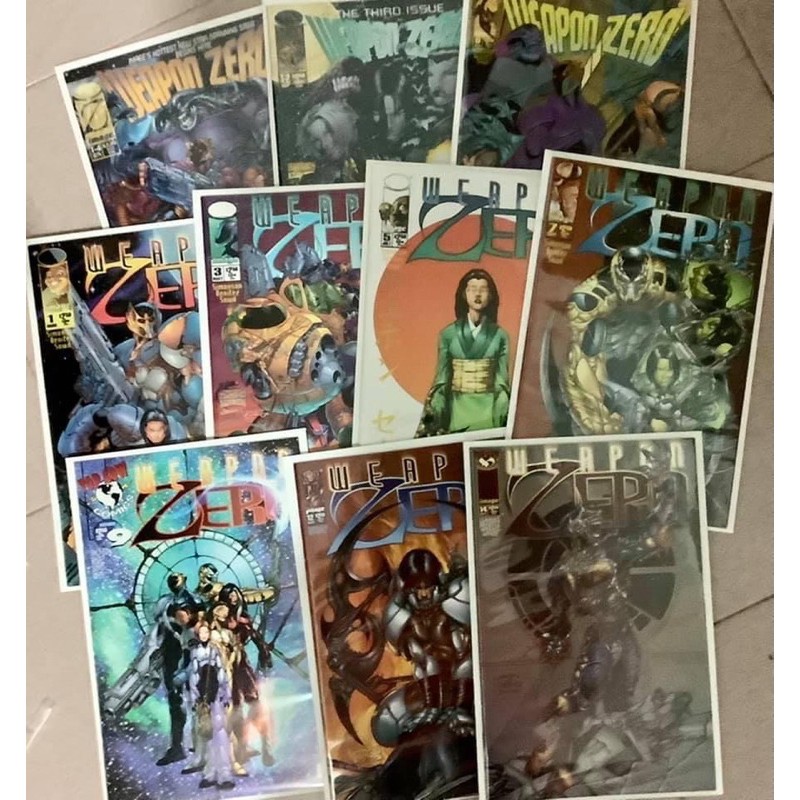 Weapon Zero Collection (19 issues) | Shopee Malaysia